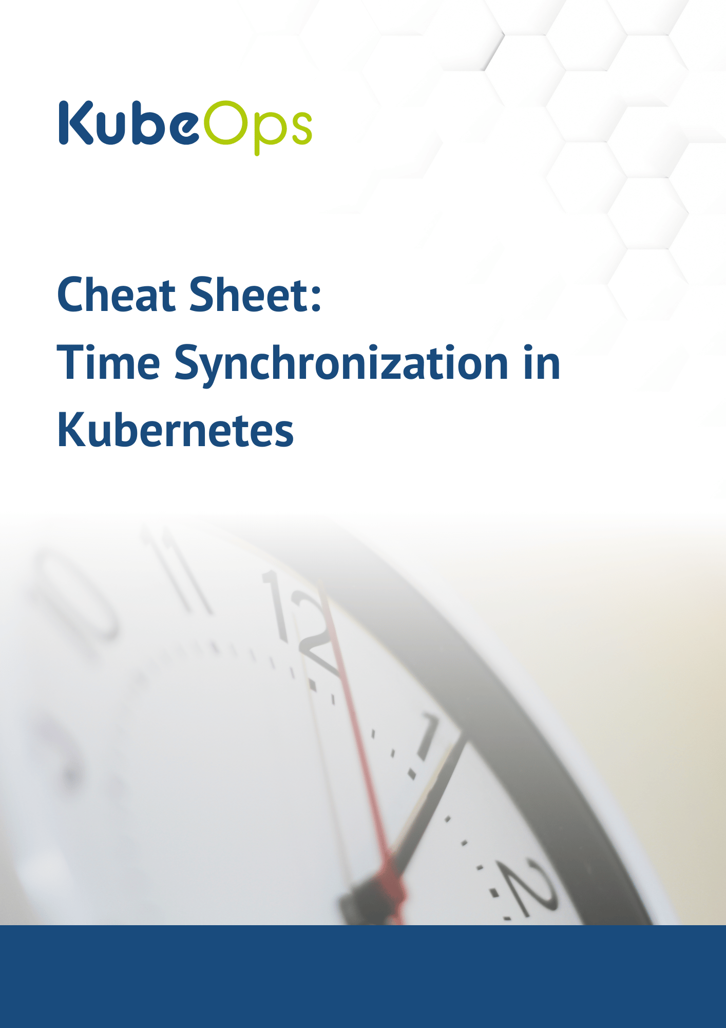 Cheat Sheet Time Synchronisation In Kubernetes